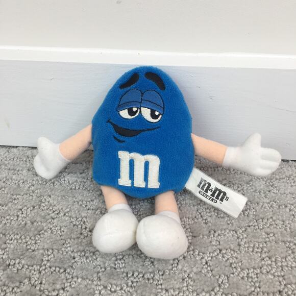 M&M's World | Toys | Mms World Toy Factory Plush Stuffed Toy Blue ...